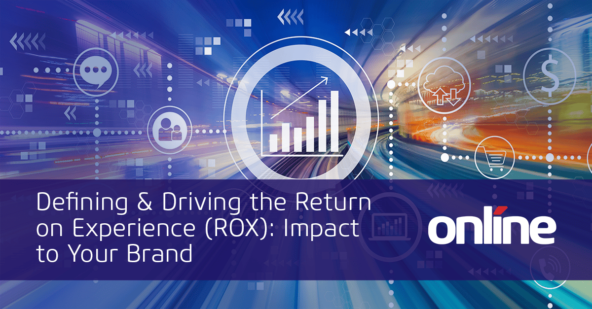 Defining and Driving the Return on Experience (ROX): Impact to Your Brand
